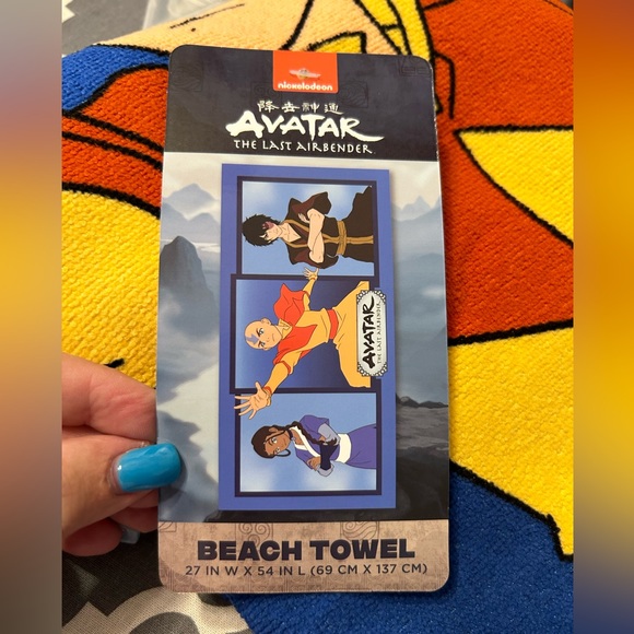 Nickelodeon | Other | Nickelodeon Avatar Beach Towel | Poshmark